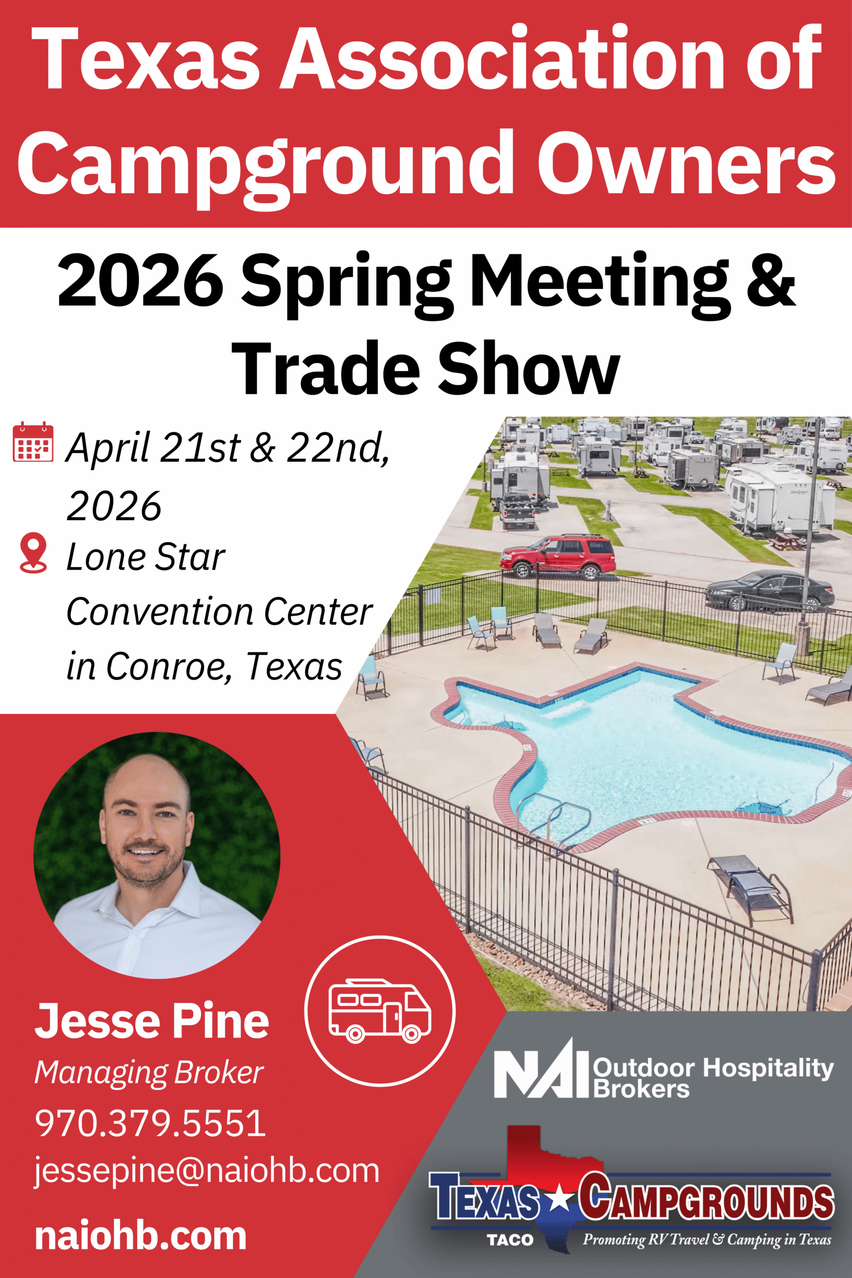 2026 Texas Association of Campground Owners Spring Meeting & Trade Show ...